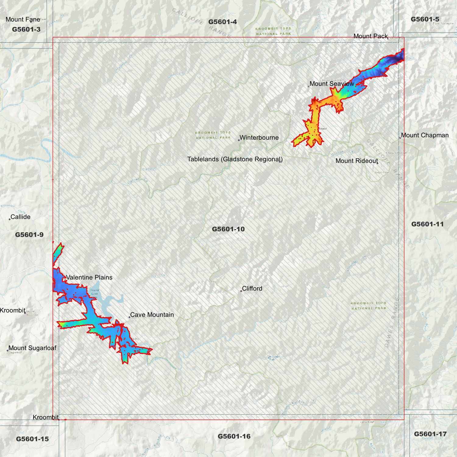Cave Mountain 1m Digital Elevation Model (G5601-10) – Elev.