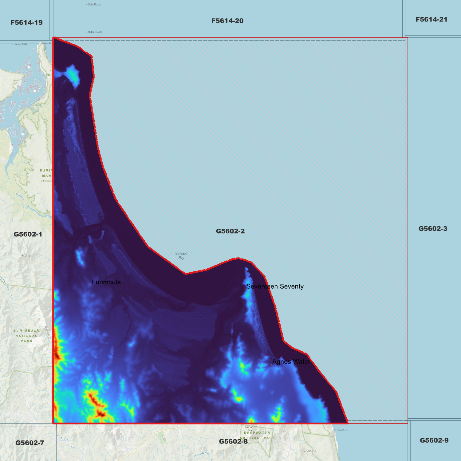 Seventeen Seventy 1m Digital Elevation Model (G5602-2) – Elev.