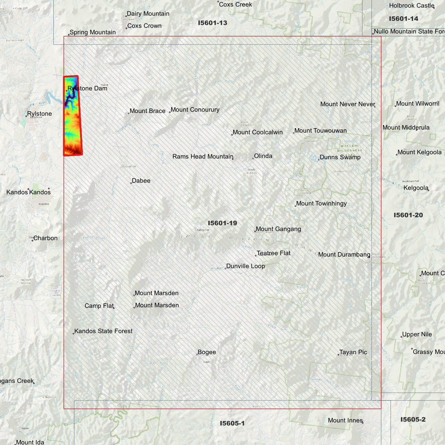 Mount Marsden 1m Digital Elevation Model (I5601-19) – Elev.